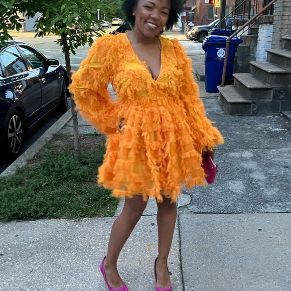 ASOS | Dresses | Flirty Yellow Fit And Flare | Poshmark